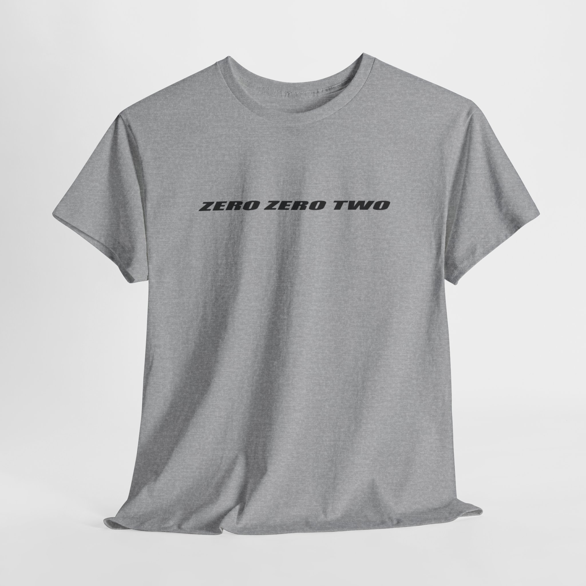 "ZERO ZERO TWO" Minimalist Graphic Tee - Cheeky Pickleball Threads